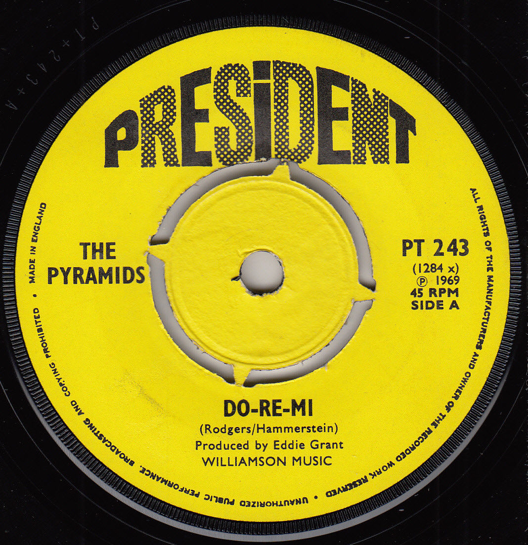 popsike.com - 60s 70s Skinhead Reggae THE PYRAMIDS do-re-mi 1969 UK 7 ...