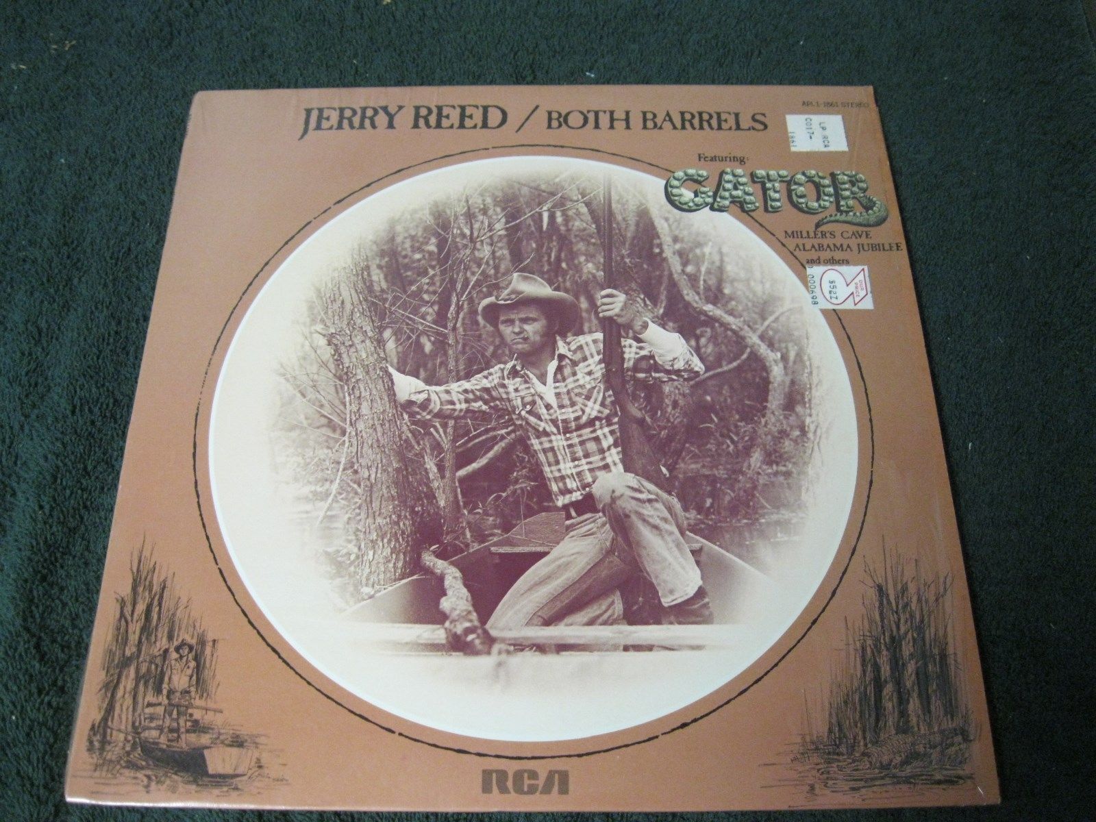 popsike.com - Jerry Reed Both Barrels 1976 RCA Vinyl LP Record ...