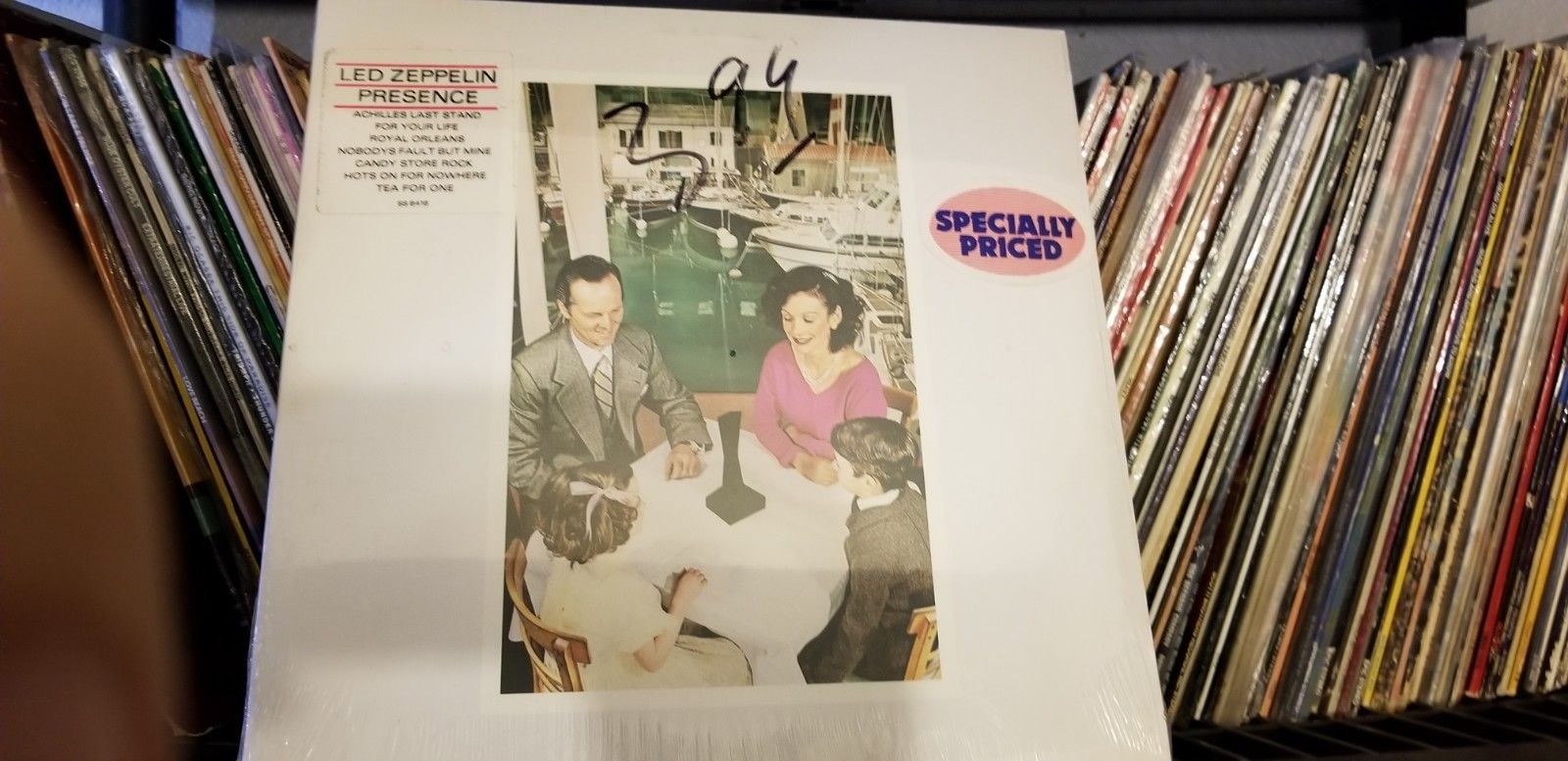 popsike.com - SEALED LED ZEPPELIN VINTAGE LP " PRESENCE"-ORIGINAL - auction details