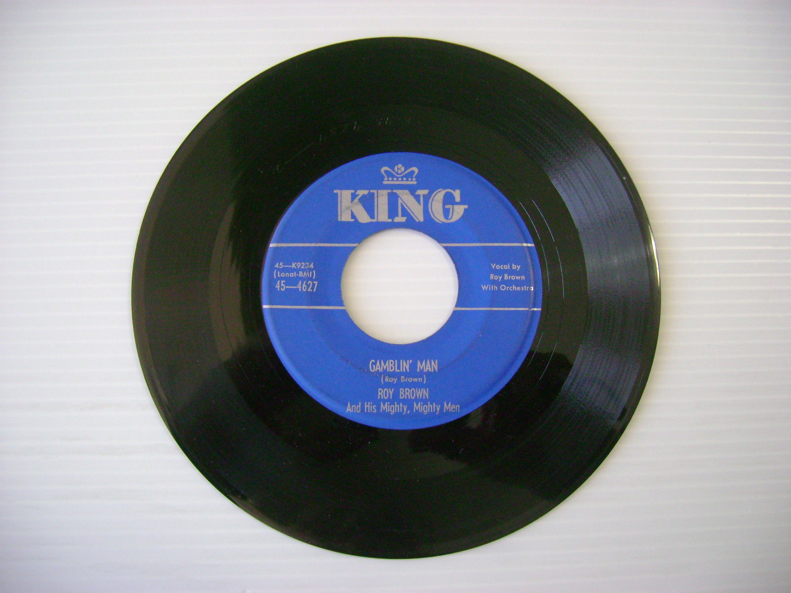 popsike.com - ROY BROWN - GAMBLIN' MAN / MR. HOUND DOG'S IN TOWN KING ...