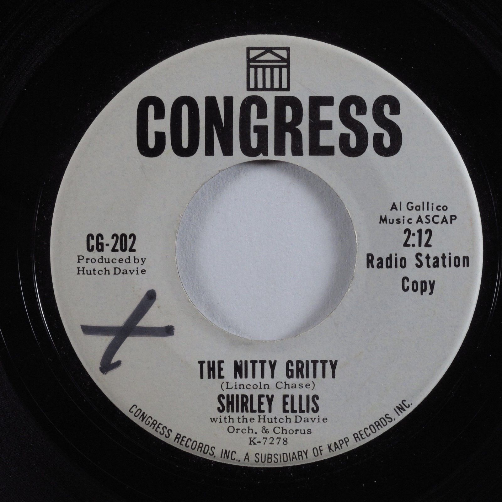 popsike.com - Northern Soul 45 SHIRLEY ELLIS The Nitty Gritty CONGRESS ...