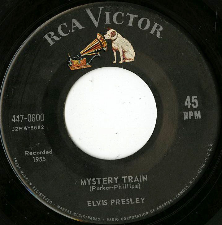 popsike.com - ELVIS PRESLEY, Mystery train, RCA-447-0600, 7" 45rpm 1S ...