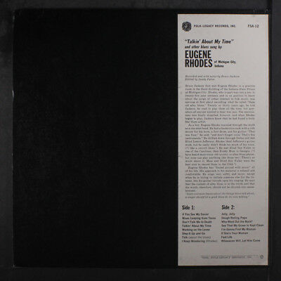 popsike.com - EUGENE RHODES: Talkin' About My Time LP (tiny corner/top ...