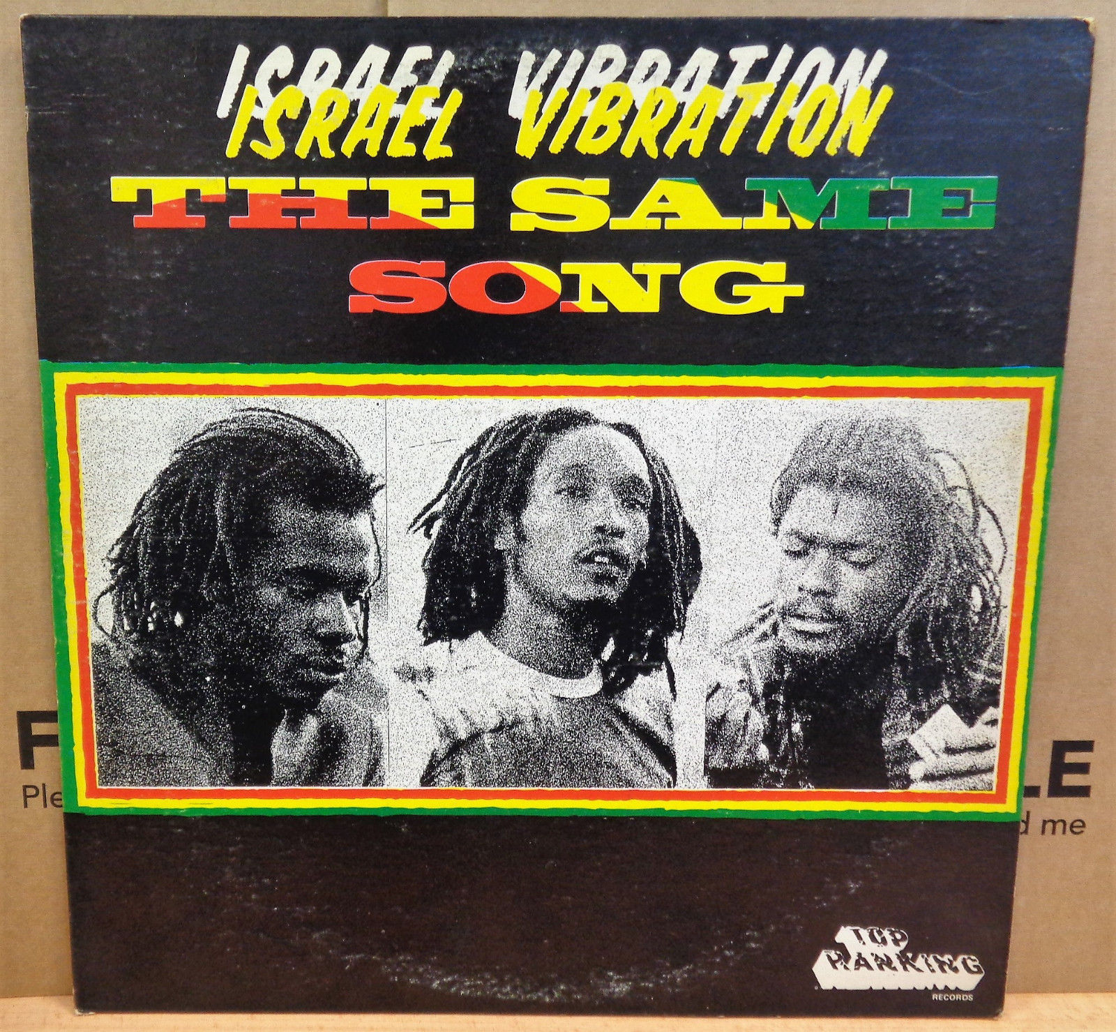 popsike.com - ISRAEL VIBRATION THE SAME SONG OG JAMAICAN TOP RANKING LP ...