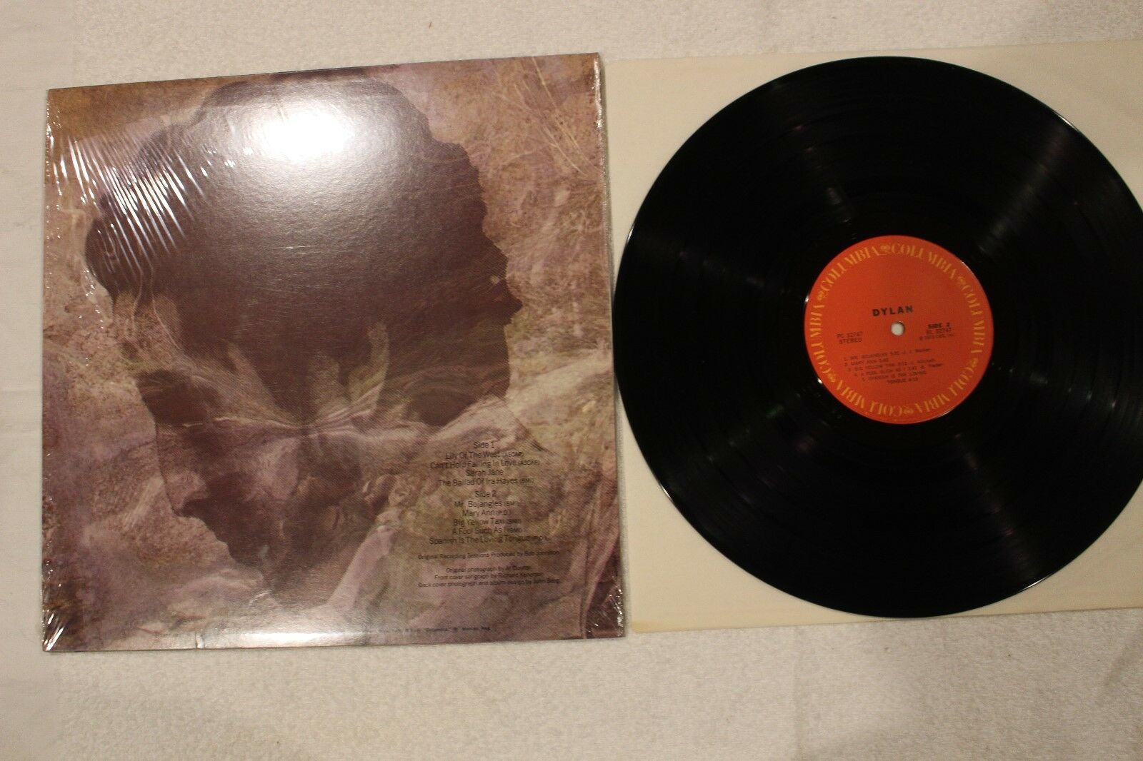 popsike.com - Bob Dylan Self Titled LP 1973 Columbia PC 32747 - auction ...