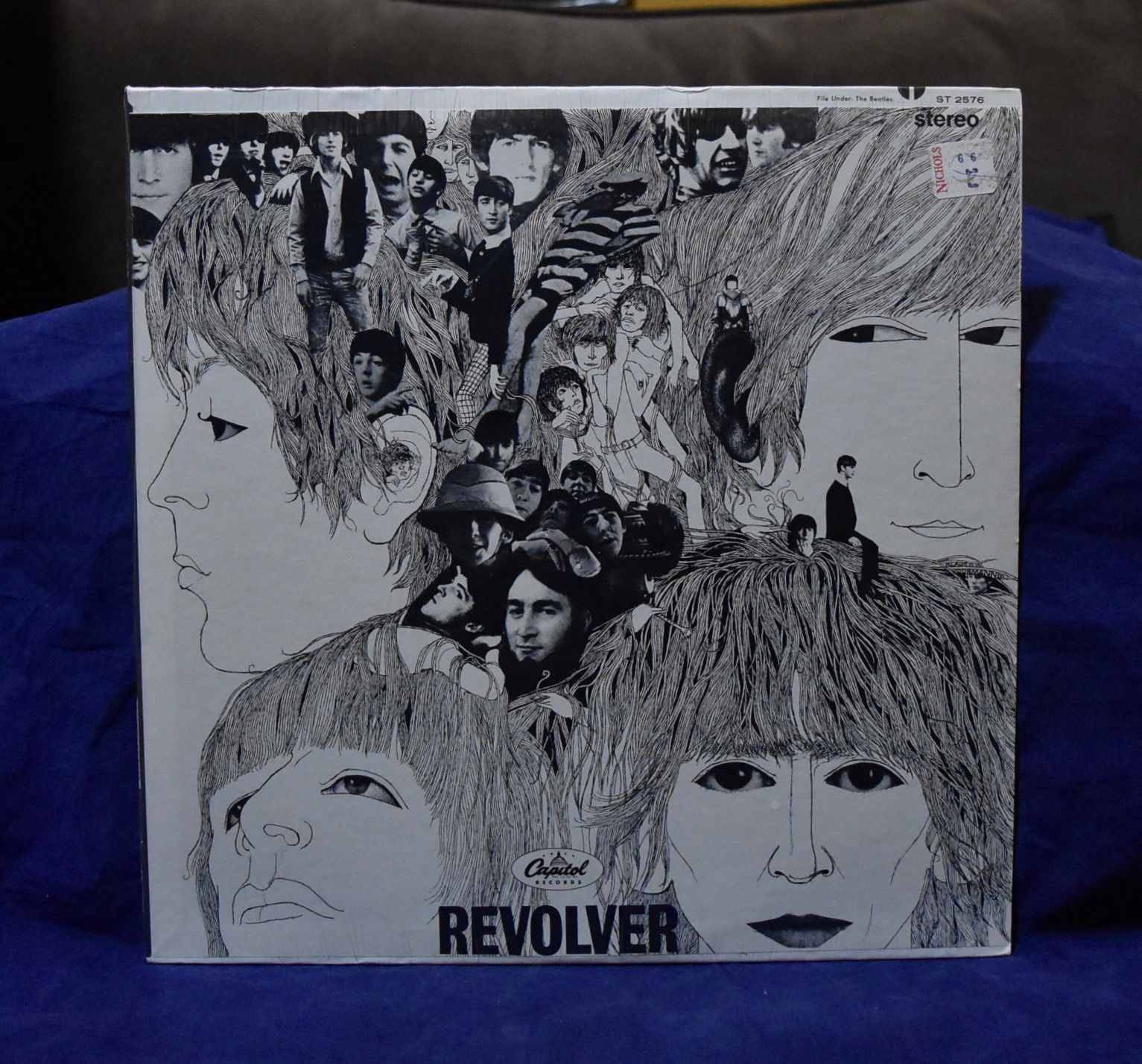 popsike.com - THE BEATLES VERY RARE SEALED LP REVOLVER 1966 USA PRESS ...