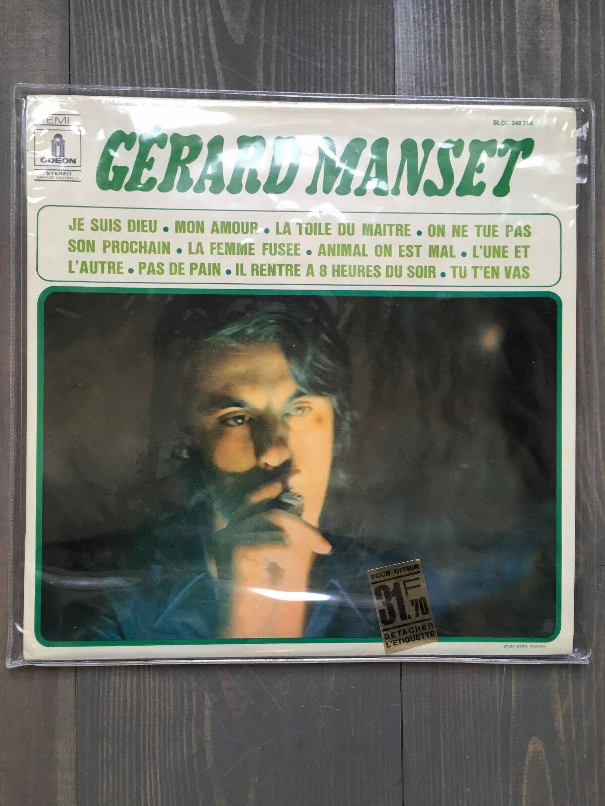 popsike.com - GERARD MANSET 68 1er Album Rare** Mint - auction details