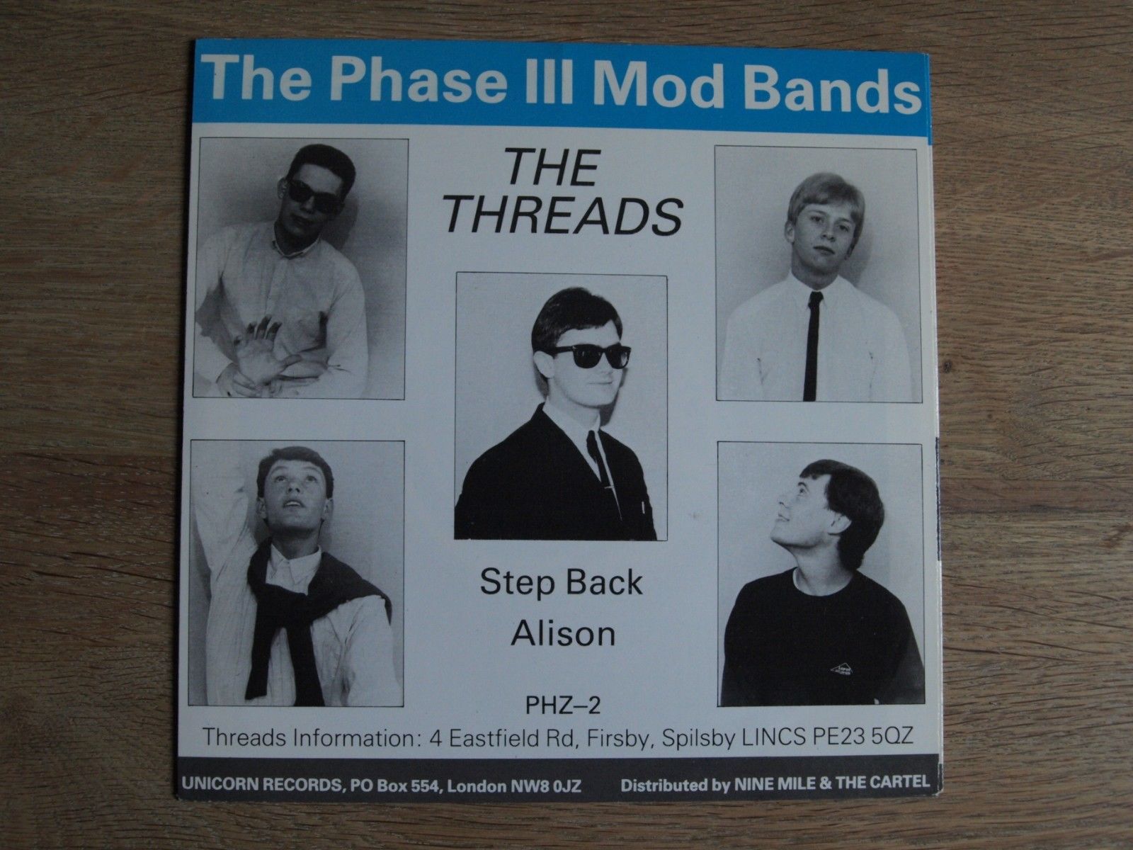 popsike.com - The Phase III Mod Bands 7" Unicorn Records Underground ...