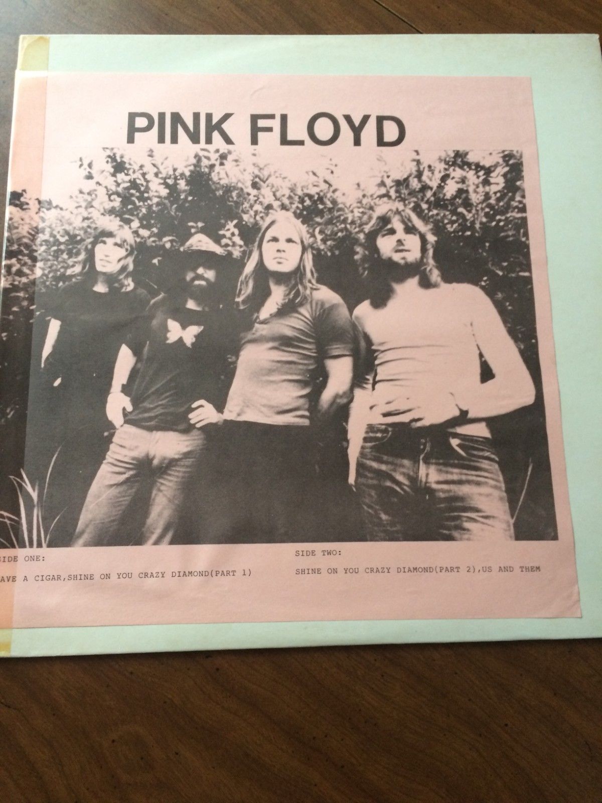 popsike.com - Rare Pink Floyd Bootleg live Oakland 5-9-77 12 inch vinyl ...