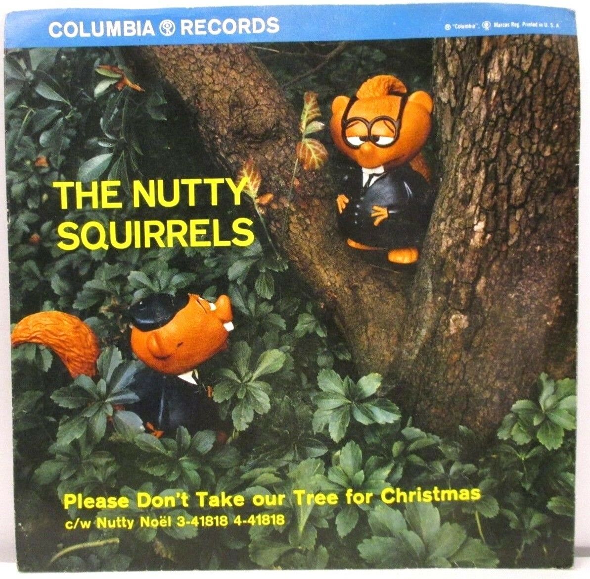 popsike.com - The Nutty Squirrels Columbia 41818 Pic Sleeve Only Please ...
