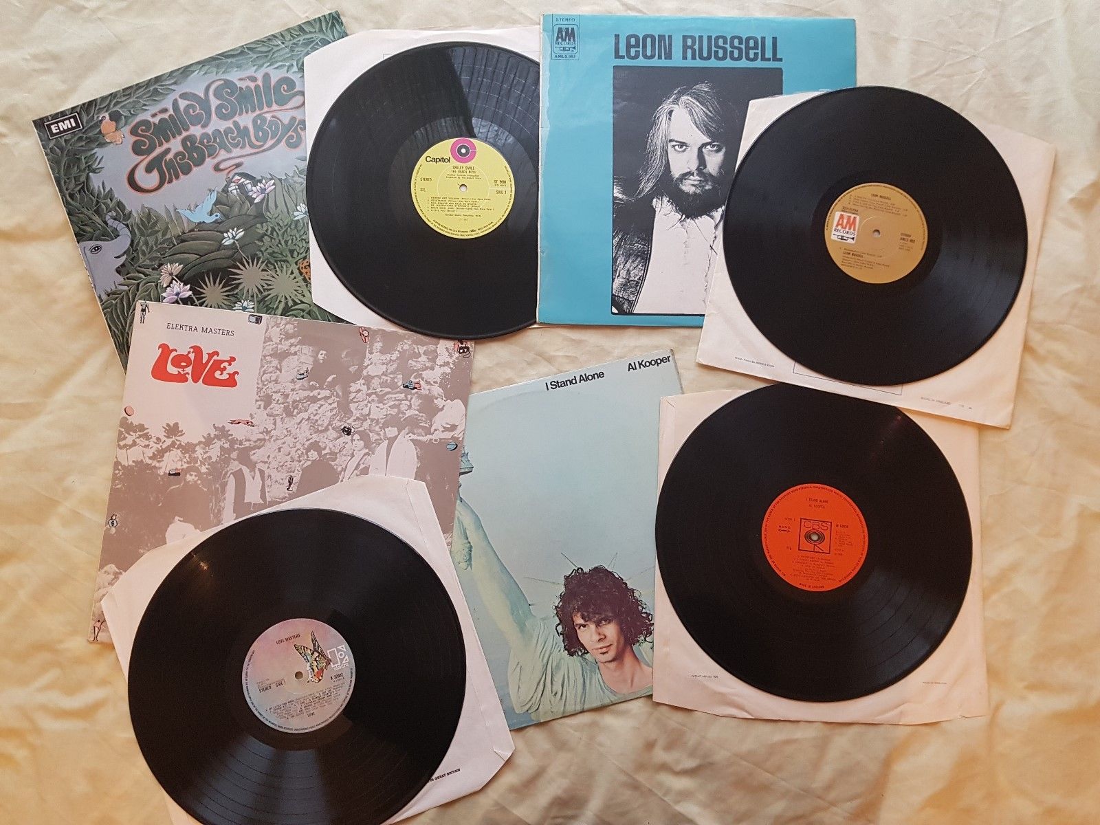 popsike.com - 60s USA PSYCH/SOLO X 4 LP (Love, Beach Boys, Al Kooper ...