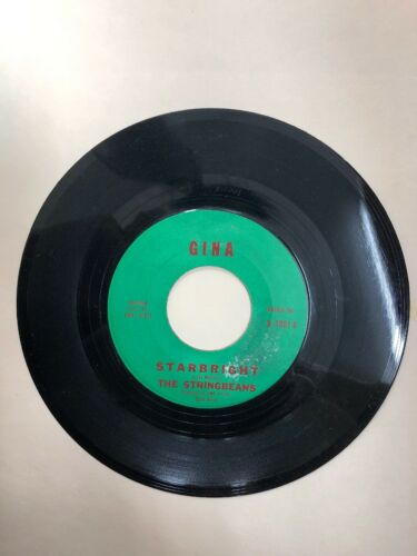 popsike.com - Rare Doo Wop The Stringbeans 45 Gina #7001 Starbright ...
