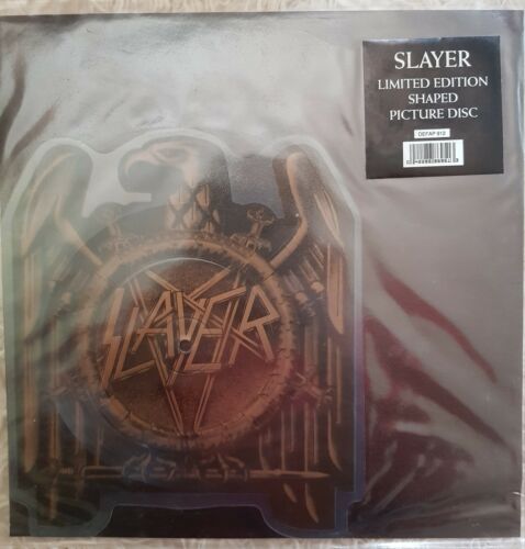 popsike.com - Slayer vinyl Seasons In The Abyss Cut To Shape Picture ...