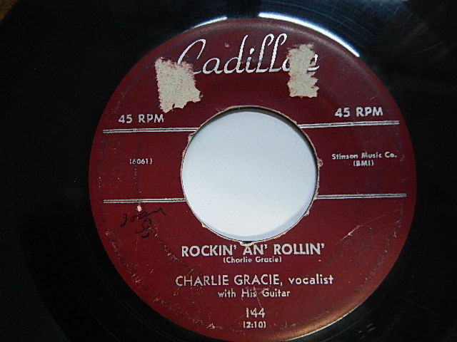 popsike.com - Rare Jiving rocker 45 Charlie Gracie / group Rockin' an ...