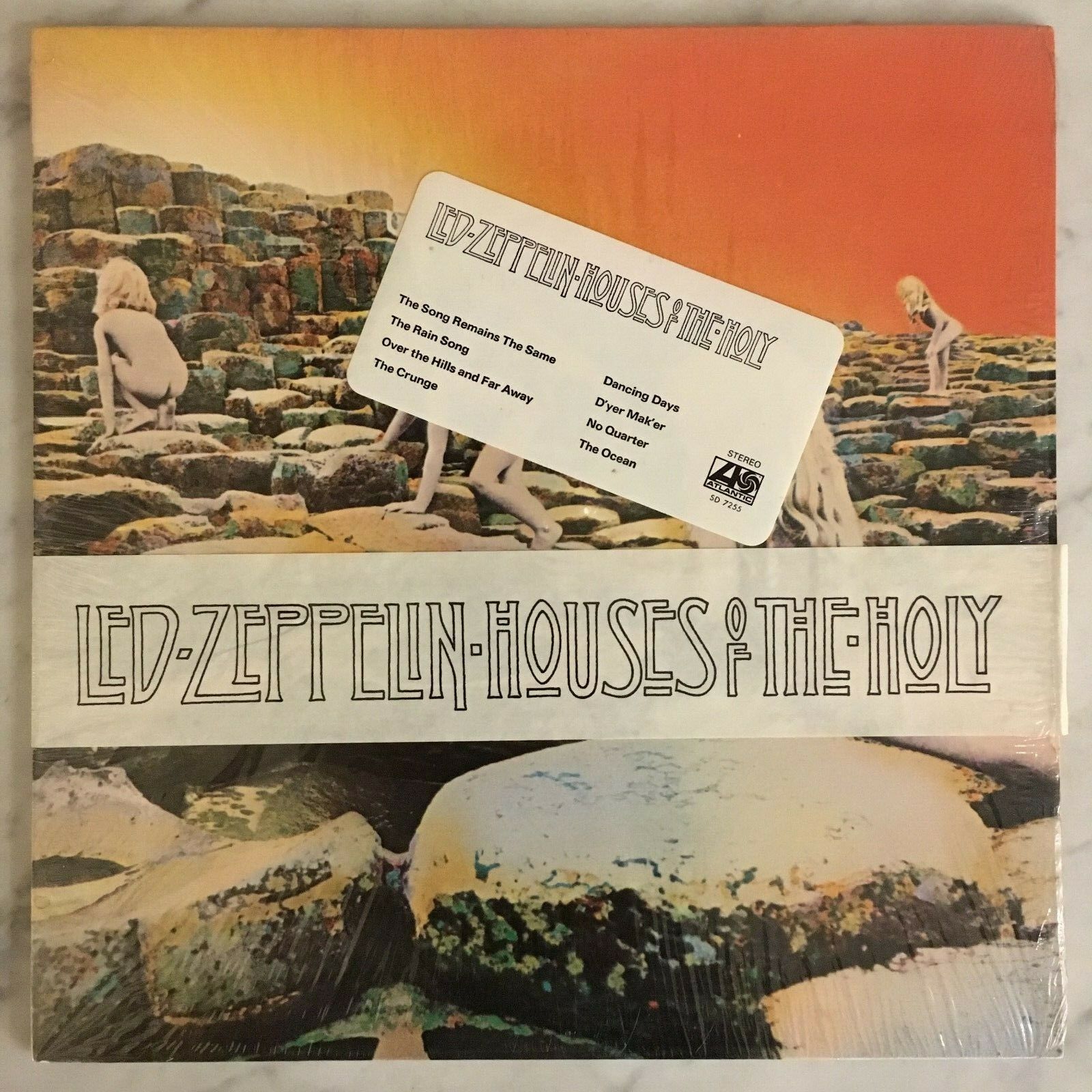 popsike.com - LED ZEPPELIN HOUSES OF THE HOLY 1973 SD7255 LP SHRINK ...
