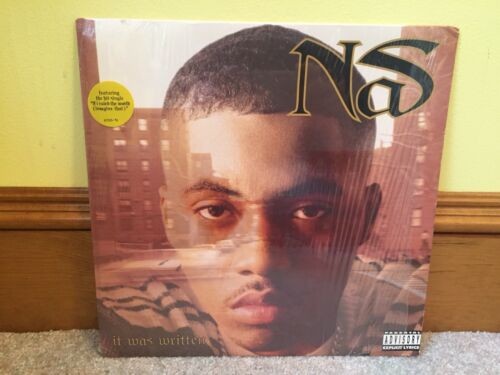 popsike.com - Nas It Was Written ORIGINAL 1996 Inner Shrink Vinyl LP ...