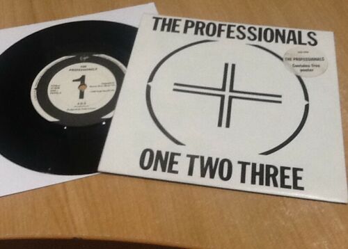 popsike.com - The Professionals 1 2 3 *poster* + 7" 3 track vinyl ...