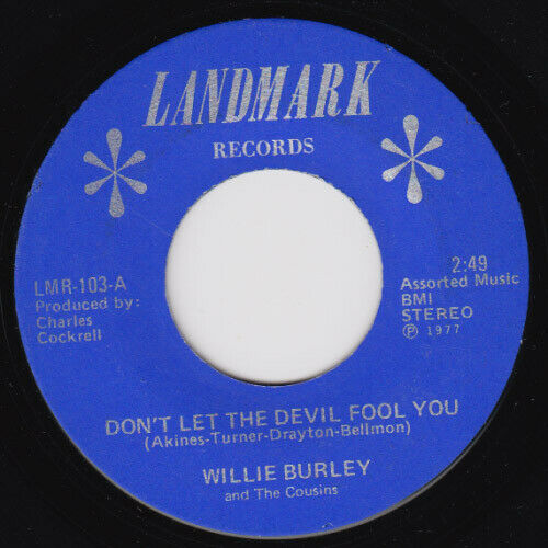 popsike.com - WILLIE BURLEY Don't Let The Devil Fool You ** northern ...