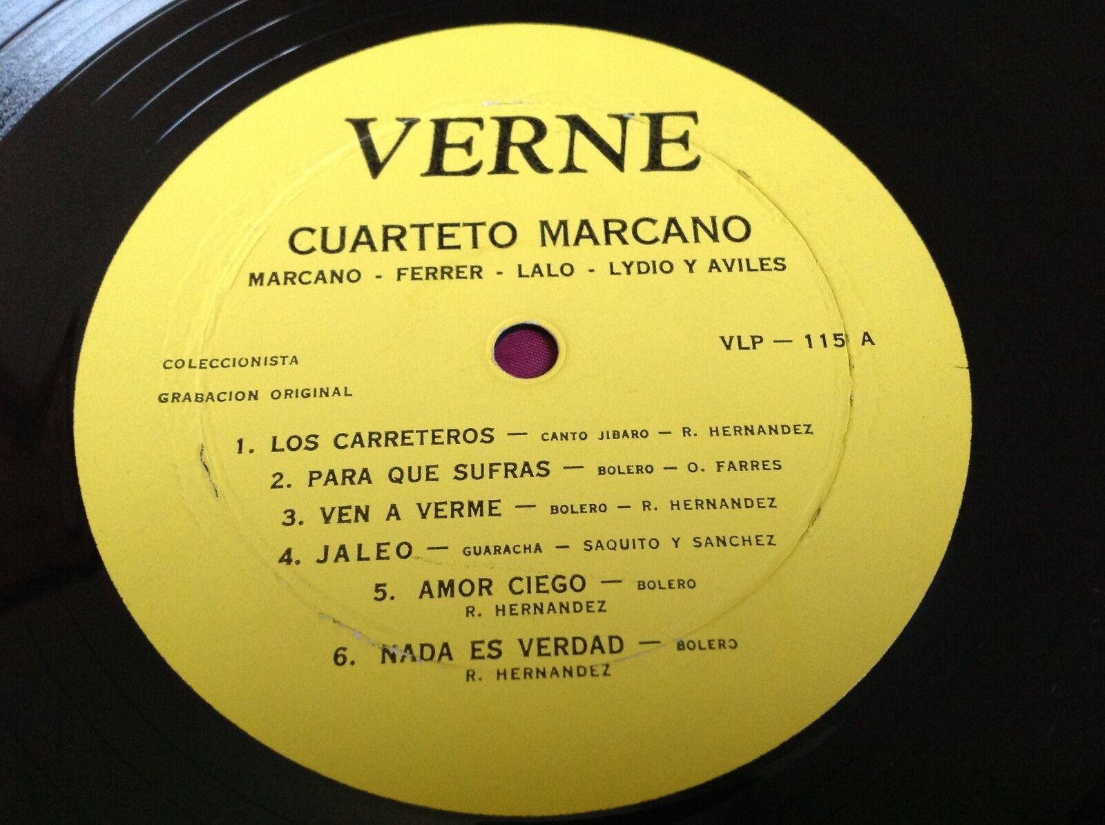 popsike.com - Rare Puerto Rico Latin LP : Cuarteto Marcano Los ...