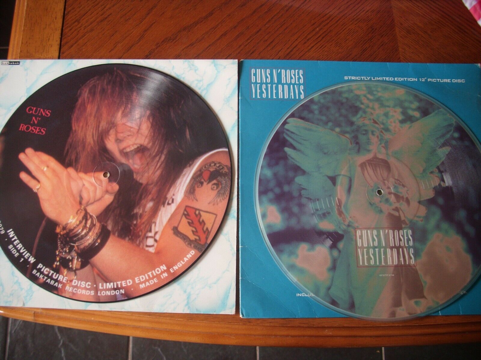 popsike.com - guns n roses 12" interview limited edition yesterdays ...