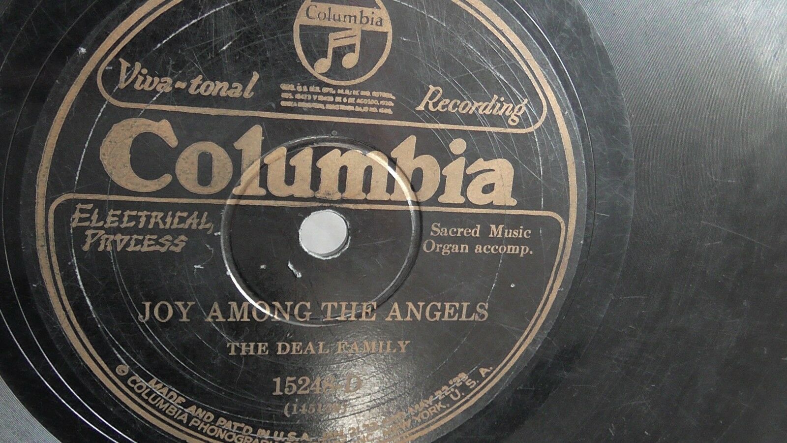 popsike.com - The Deal Family - 78rpm single 10-inch – Columbia #15248 ...