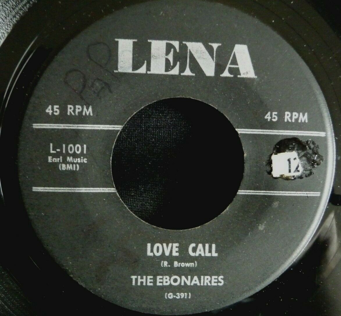 popsike.com - Lena 1001-The Ebonaires - Love Call/Somewhere In my Heart ...