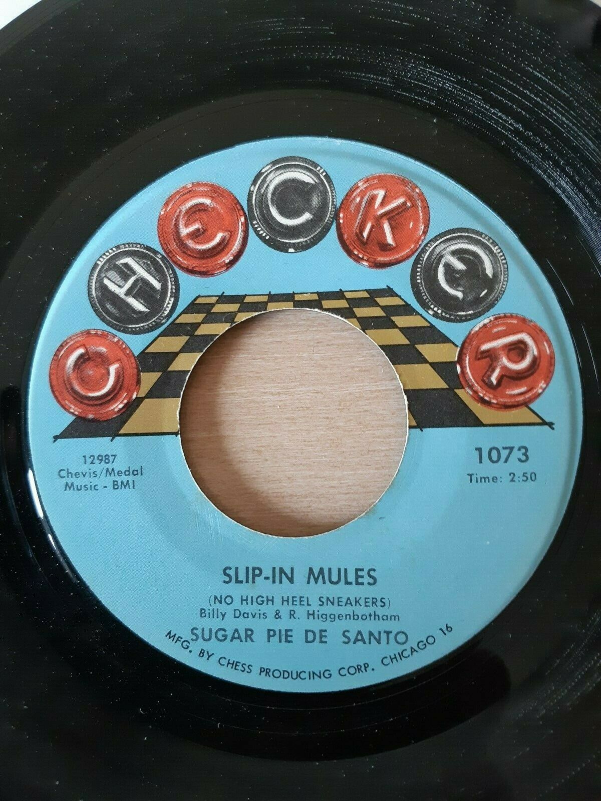 popsike.com - Sugar Pie De Santo - Slip In Mules - Checker Records 1073 ...
