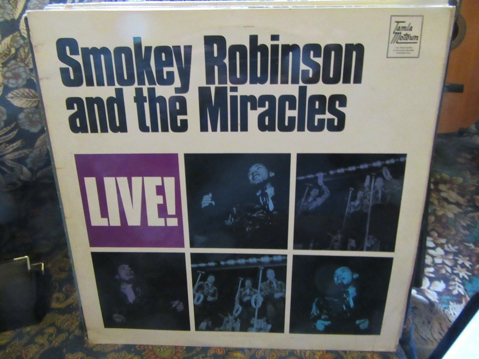 popsike.com - Smokey Robinson and the Miracles,"Live " (Vinyl LP ...