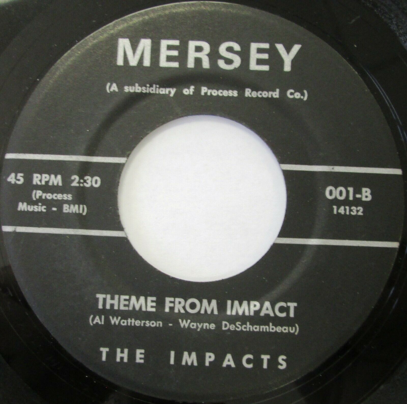 popsike.com - THE IMPACTS Theme From Impact bw That's What You Like 45 ...