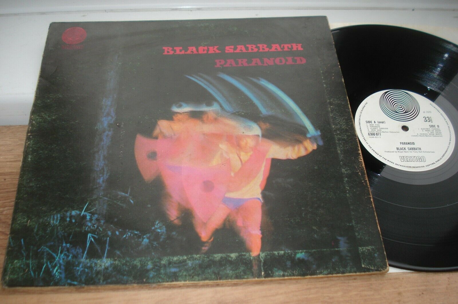 popsike.com - Black Sabbath Paranoid 1ST PRESS 1Y1/2Y1 VERTIGO BIG SWIRL ORIGINAL 1970 UK LP ...