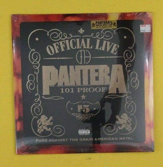 popsike.com - PANTERA.OFFICIAL LIVE 101 PROOF.1997 EAST-WEST.1st ISSUE ...