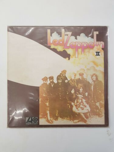 popsike.com - Led zeppelin II Vinyl -Early UK Press - Atlantic purple ...