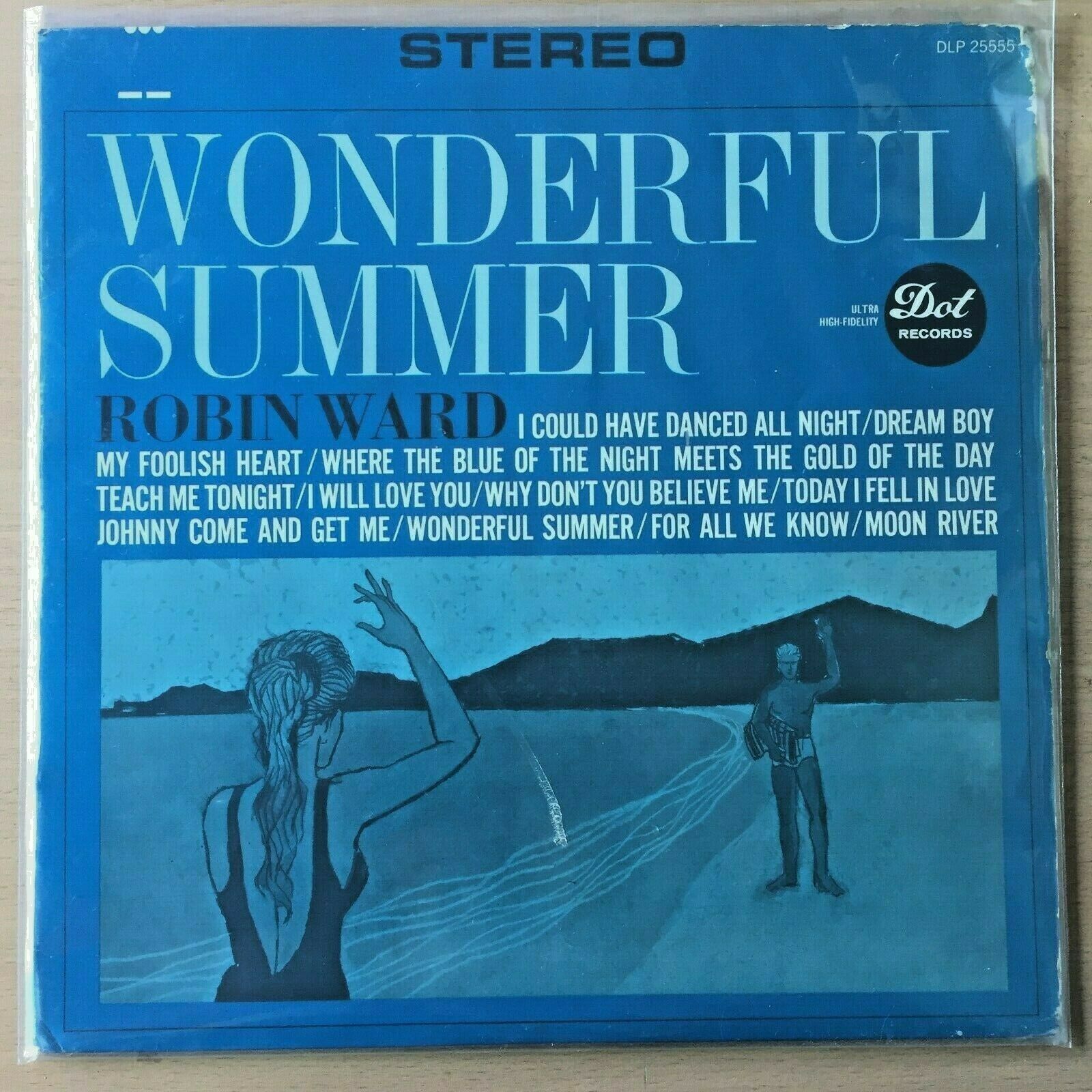 popsike.com - ROBIN WARD 1963 Wonderful Summer RARE STEREO DOT LP Surf ...