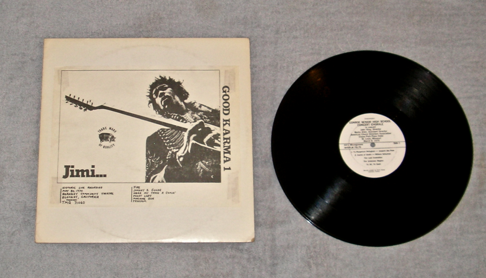 popsike.com - Jimi Hendrix ?– Good Karma 1 - 1972 - Original Vintage ...
