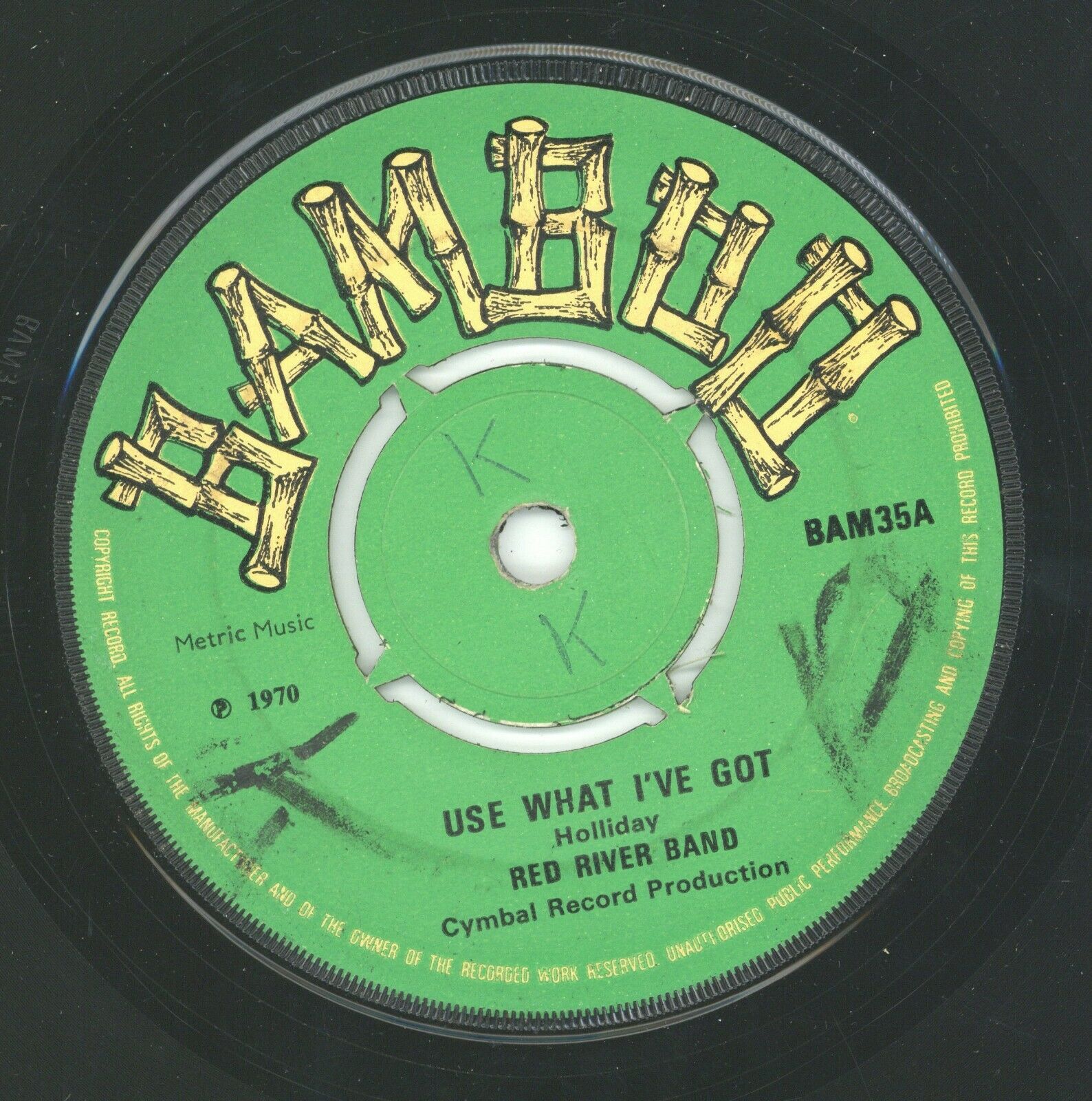 popsike.com - " USE WHAT I'VE GOT." the red river band. BAMBOO 7in 1970 ...