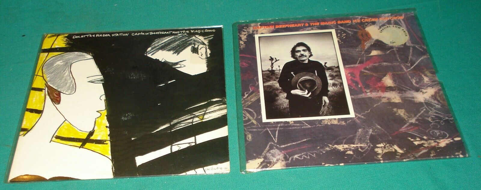 popsike.com - Captain Beefheart -2 LPs -Doc At The Radar Station/Ice ...