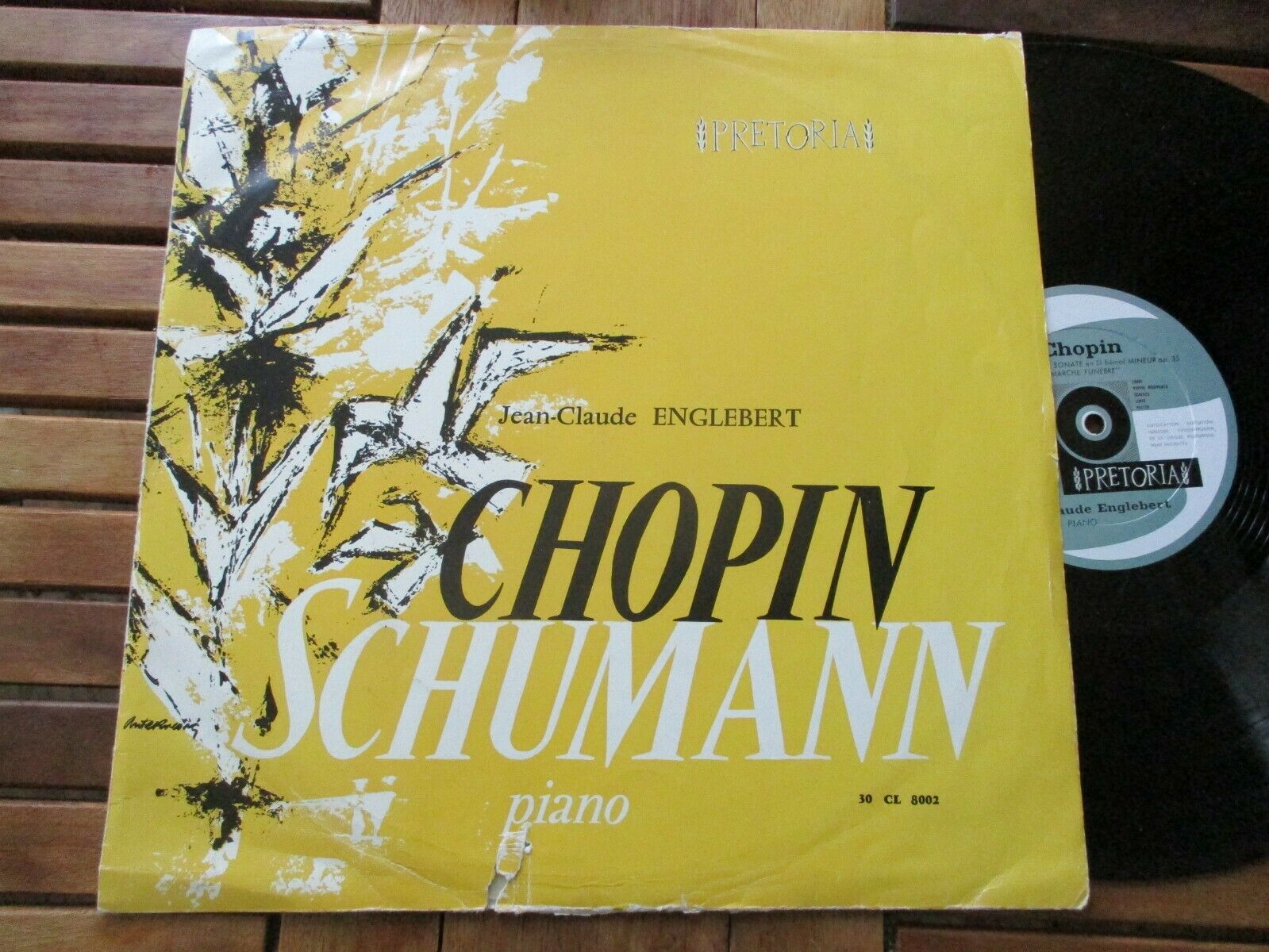 popsike.com - RARE ED1 JEAN-CLAUDE ENGLEBERT CHOPIN SCHUMANN PRETORIA ...