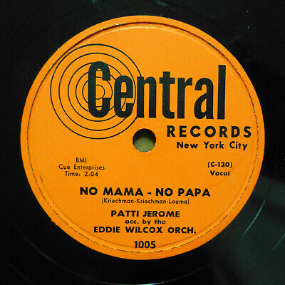 popsike.com - PATTI JEROME r&b 78 TRAV'LIN LIGHT b/w NO MAMA NO PAPA on ...