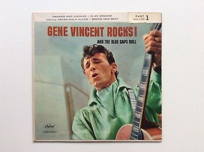 popsike.com - Gene Vincent Rocks EAP 1-970 Original USA1958 VG+, VG+ ...