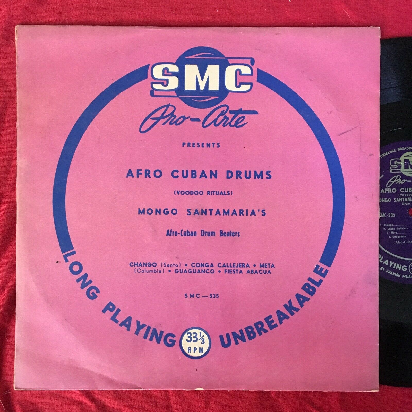 popsike.com - Mongo Santamaria - Afro Cuban Drums (Voodoo Rituals ...