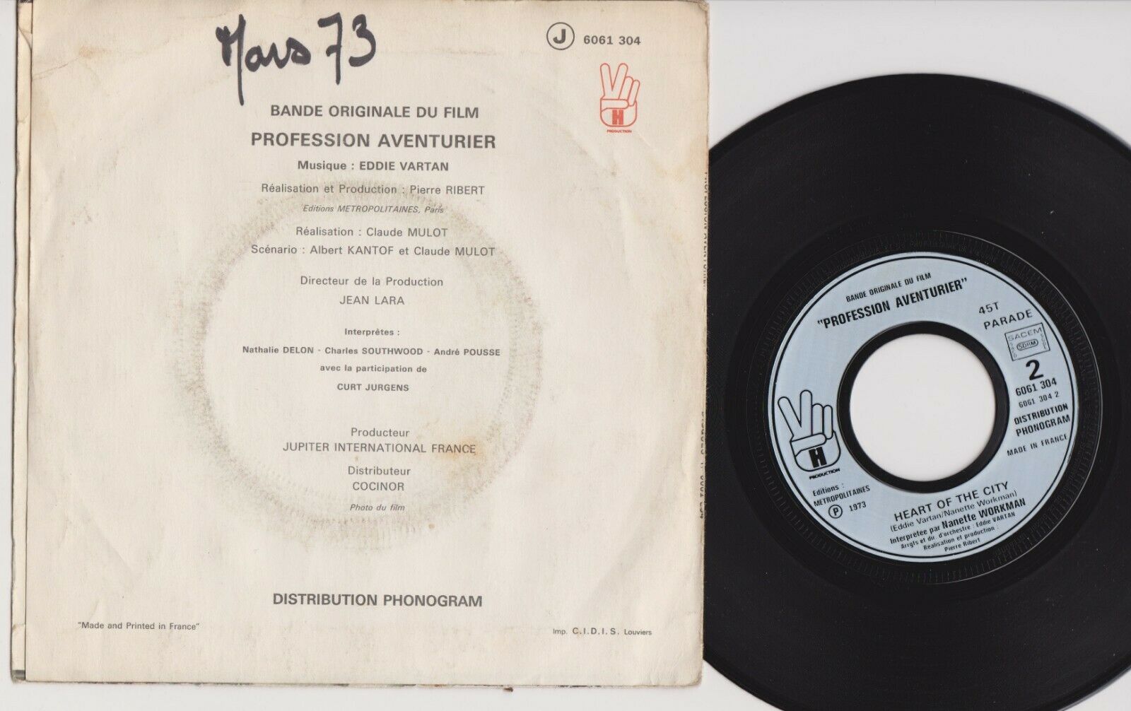 popsike.com - SP 45T Nanette Workman Production disques H (Johnny ...