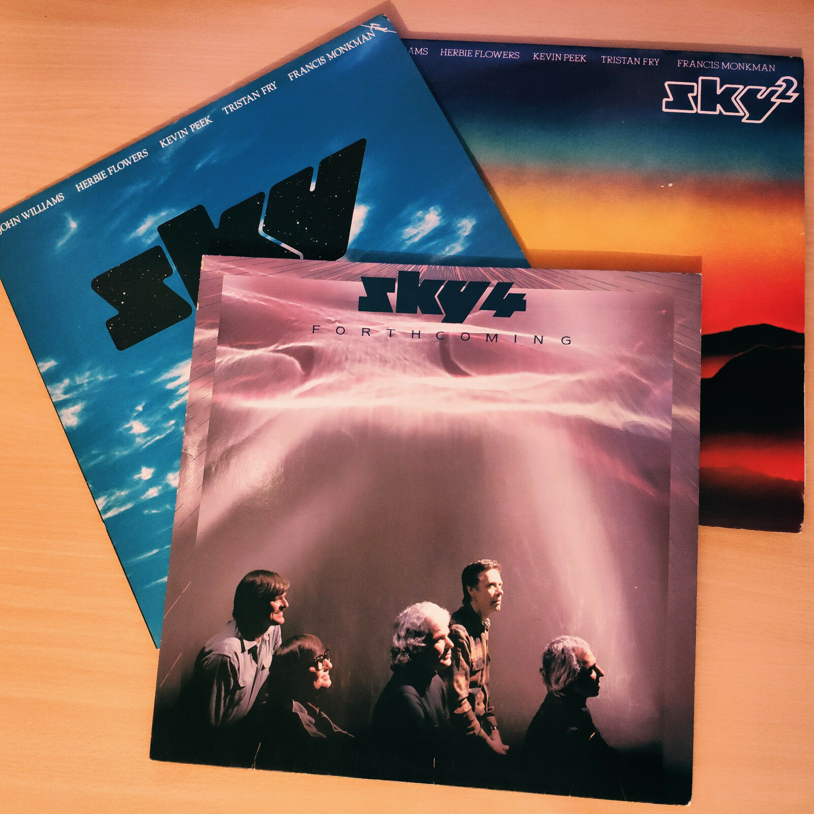 popsike.com - SKY - Sky 1, Sky 2, Sky 4 - 3 x Vinyl LP Albums - 1979 ...