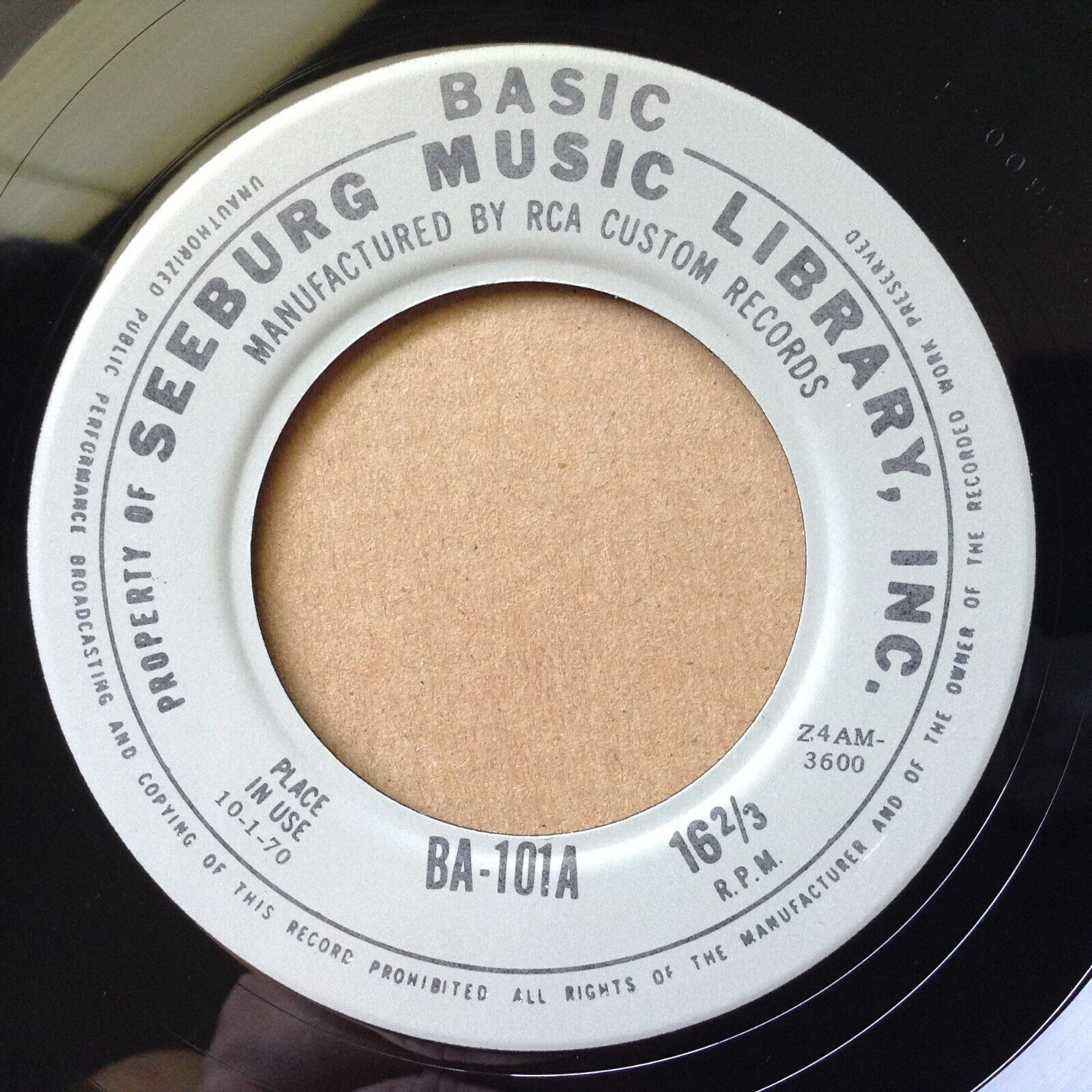 popsike.com - Oct 1970 Seeburg 1000 Background Music 16 RPM Records ...