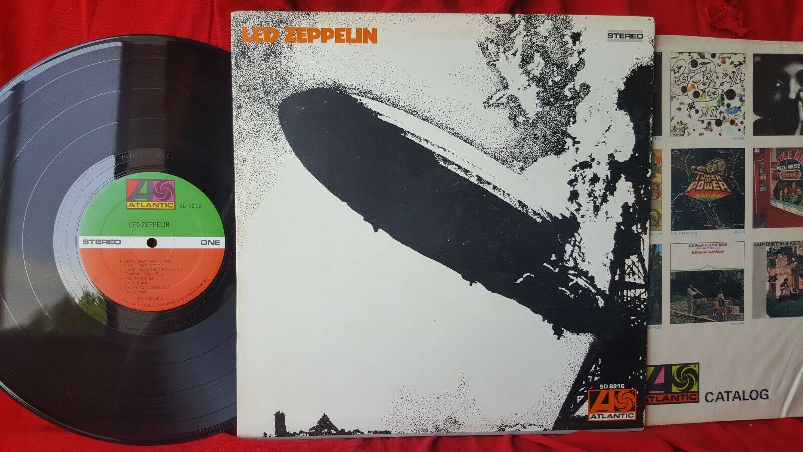 popsike.com - "Led Zeppelin 1" first-pressing in really nice condition ...