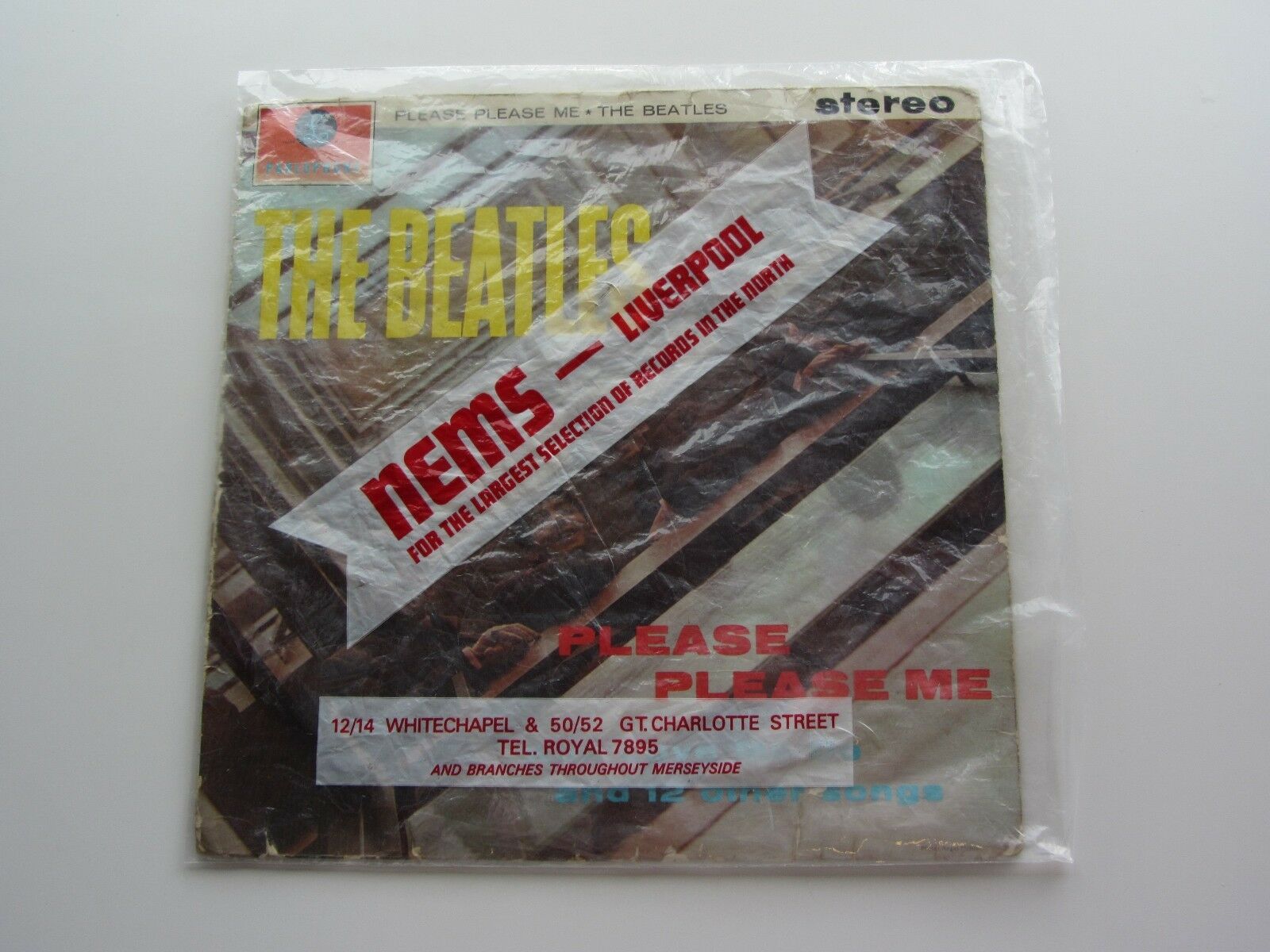 popsike.com - THE BEATLES PLEASE PLEASE ME ORIG 1963 UK STEREO LP IN ...