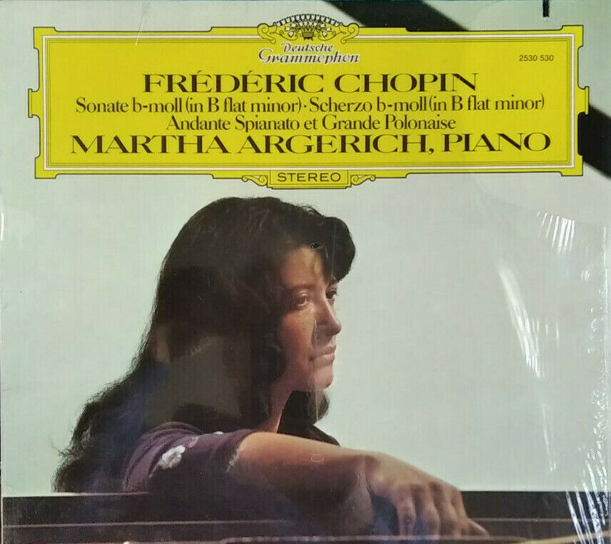 popsike.com - DGG STEREO 2530 530 CHOPIN B MINOR SONATA SCHERZO #2 *MARTHA ARGERICH* NM/NM ...