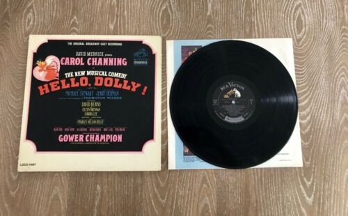 popsike.com - Hello, Dolly Broadway Cast Recording Carol Channing ...