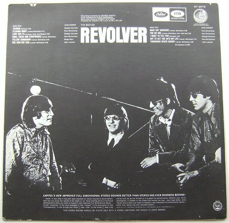 popsike.com - The Beatles ?– Revolver Capitol Records ?– ST 2576 First ...