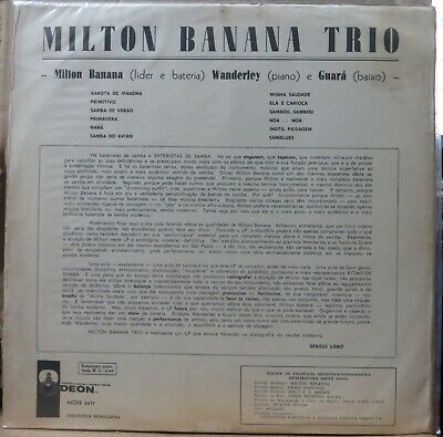 popsike.com - MILTON BANANA 1965 “S/T” BOSSA NOVA SAMBA JAZZ Original ...