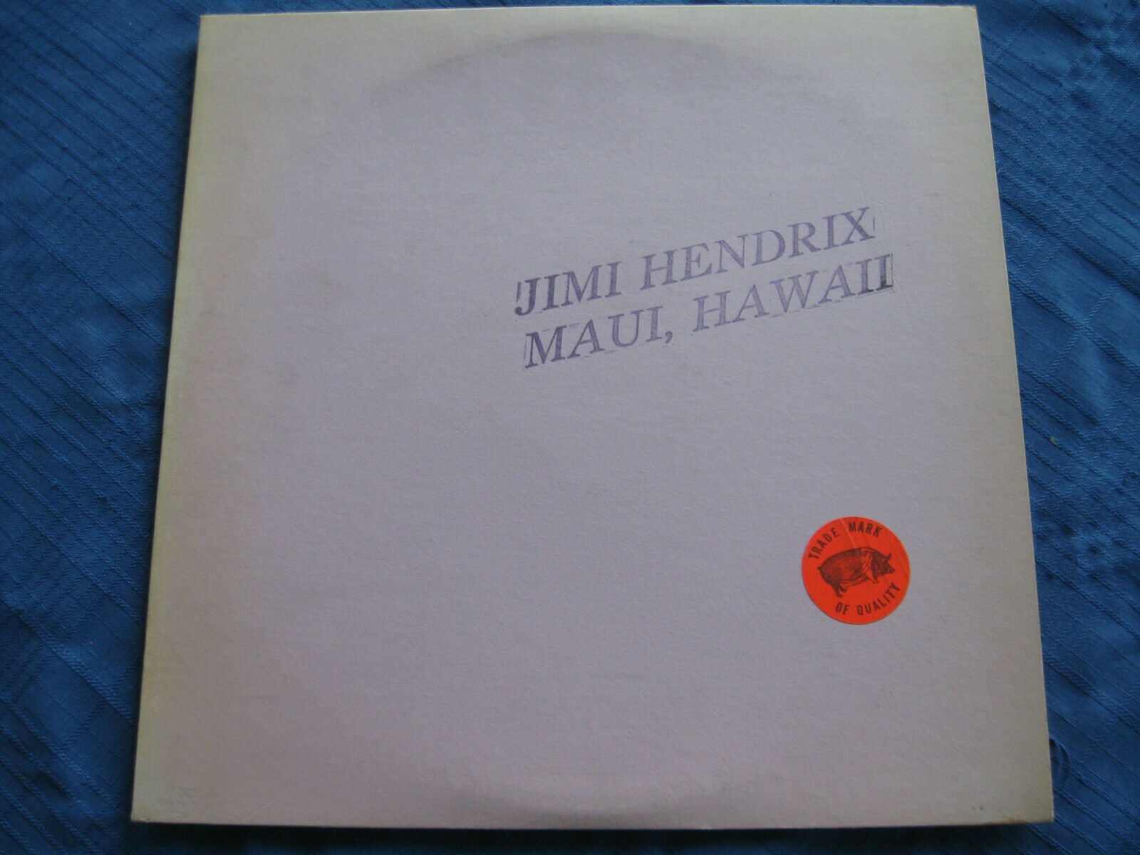 popsike.com - Jimi Hendrix Live - Maui Hawaii - TMOQ - Single Disc ...